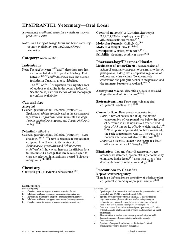تحميل كتاب Epsiprantel - كتب PDF